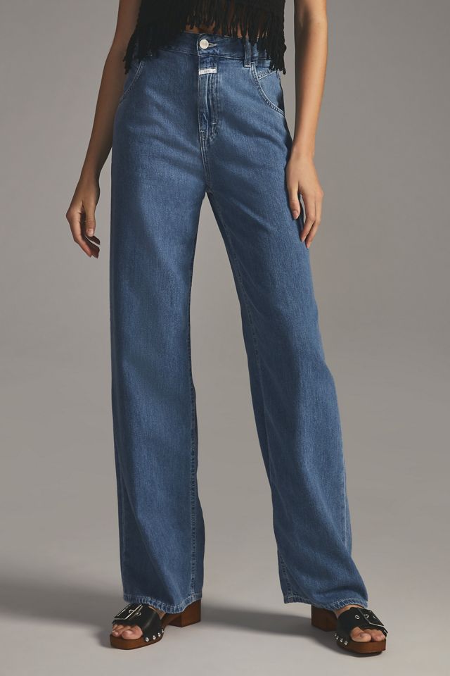 Closed Edison High-Rise Relaxed Straight Jeans | Anthropologie