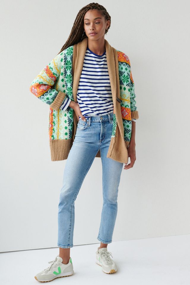 AMO Chloe Ultra High-Rise Slim Straight Jeans | Anthropologie