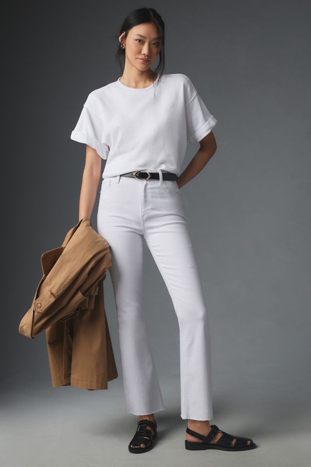 Pistola Lennon High Rise Crop Flare Jeans Anthropologie