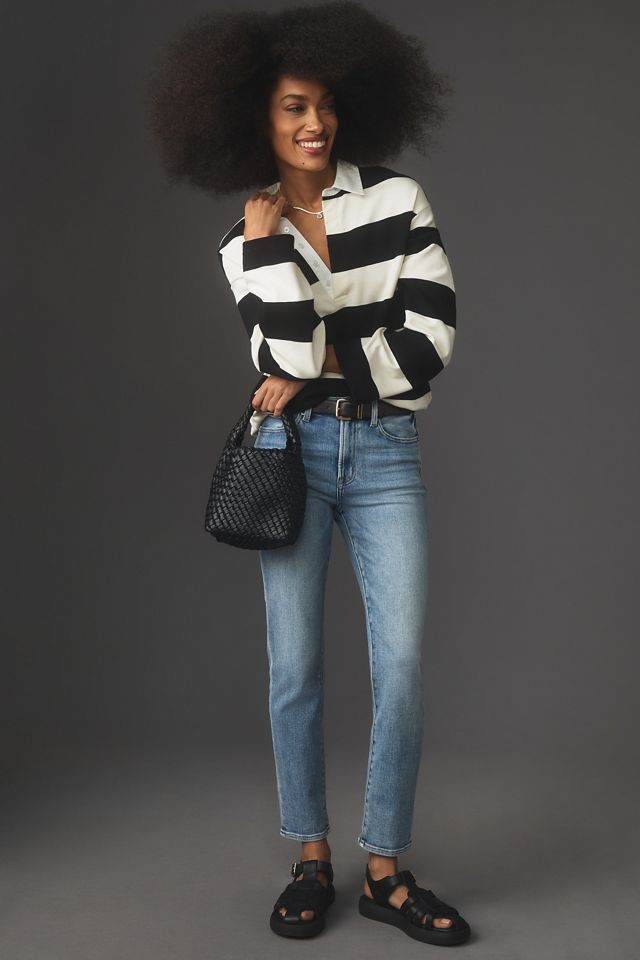 Pistola Madi High-Rise Slim Straight-Leg Jeans | Anthropologie