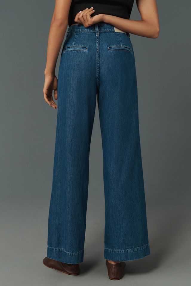 Pistola Victoria High-Rise Wide-Leg Jeans | Anthropologie