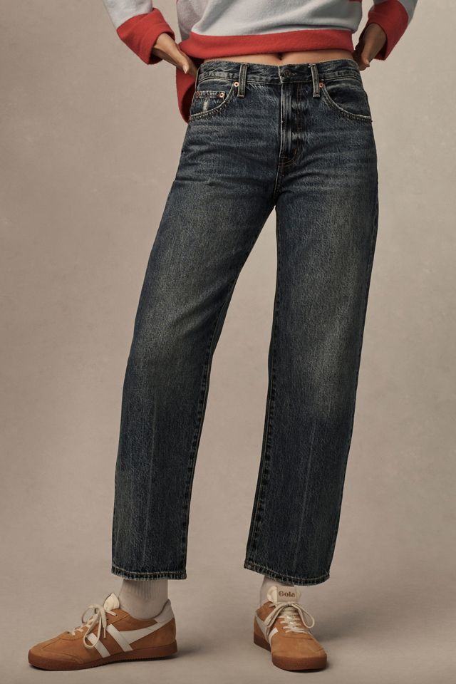 Pistola Lexi High-Rise Tapered Jeans | Anthropologie