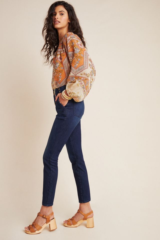 Pilcro Ultra High-Rise Skinny Jeans | Anthropologie