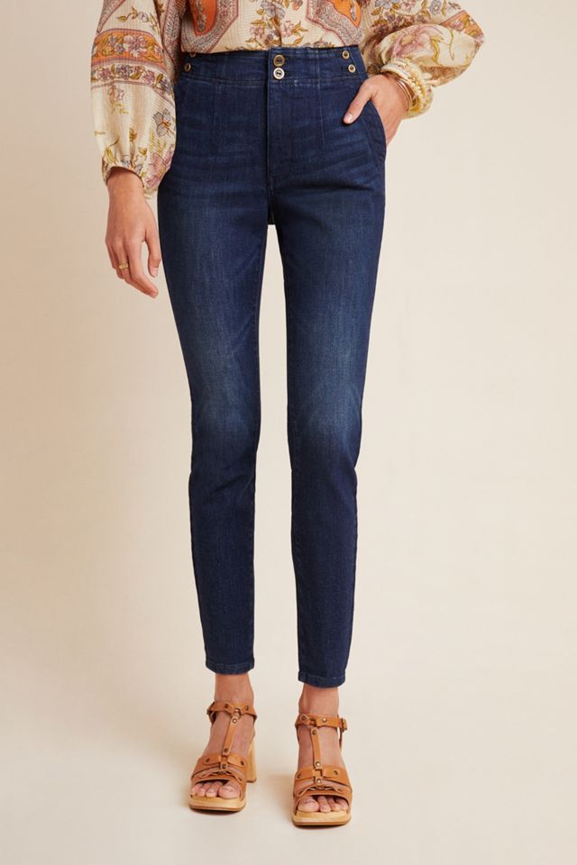 Pilcro Ultra High-Rise Skinny Jeans | Anthropologie