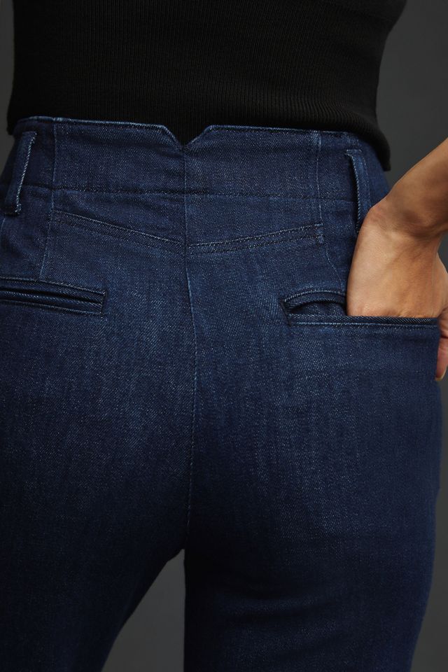 Maeve High-Rise Tailored Flare Jeans | Anthropologie