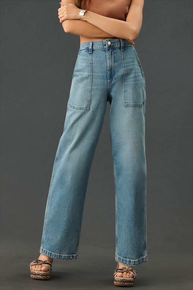 Edwin Stevie High-Rise Crop Straight-Leg Jeans | Anthropologie