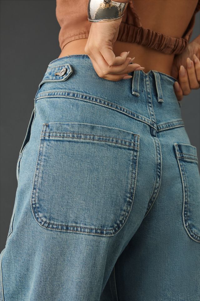 Edwin Stevie High-Rise Crop Straight-Leg Jeans | Anthropologie