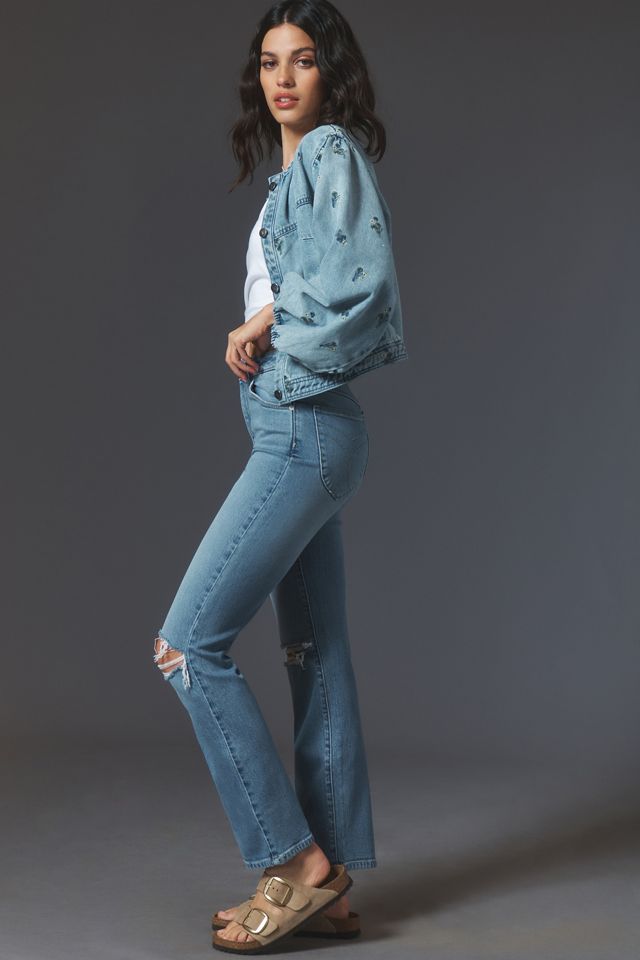 Rolla's Original Straight High-Rise Jeans | Anthropologie
