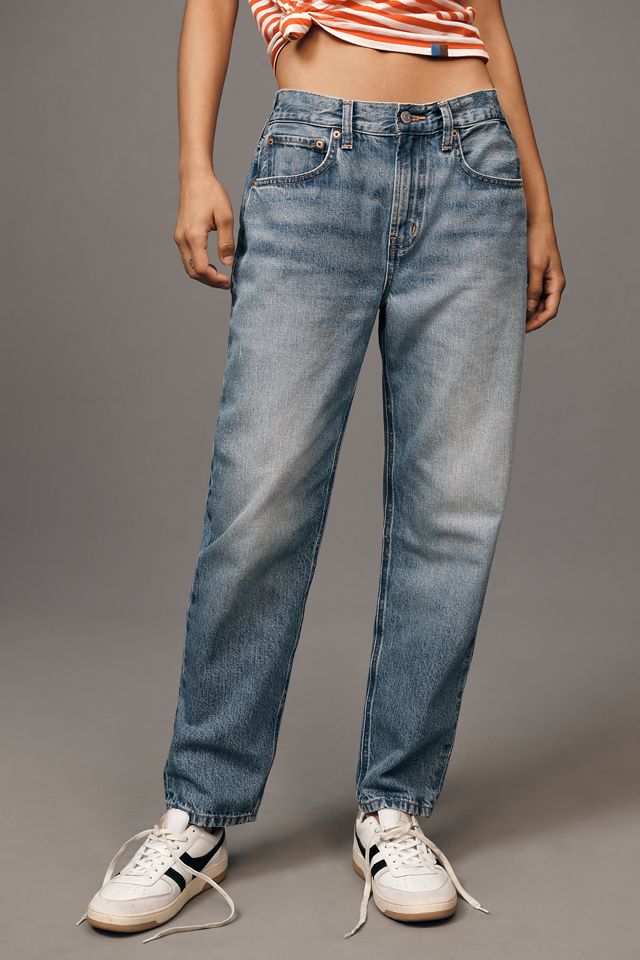 Ética Marlowe High-Rise Slim Boyfriend Jeans | Anthropologie