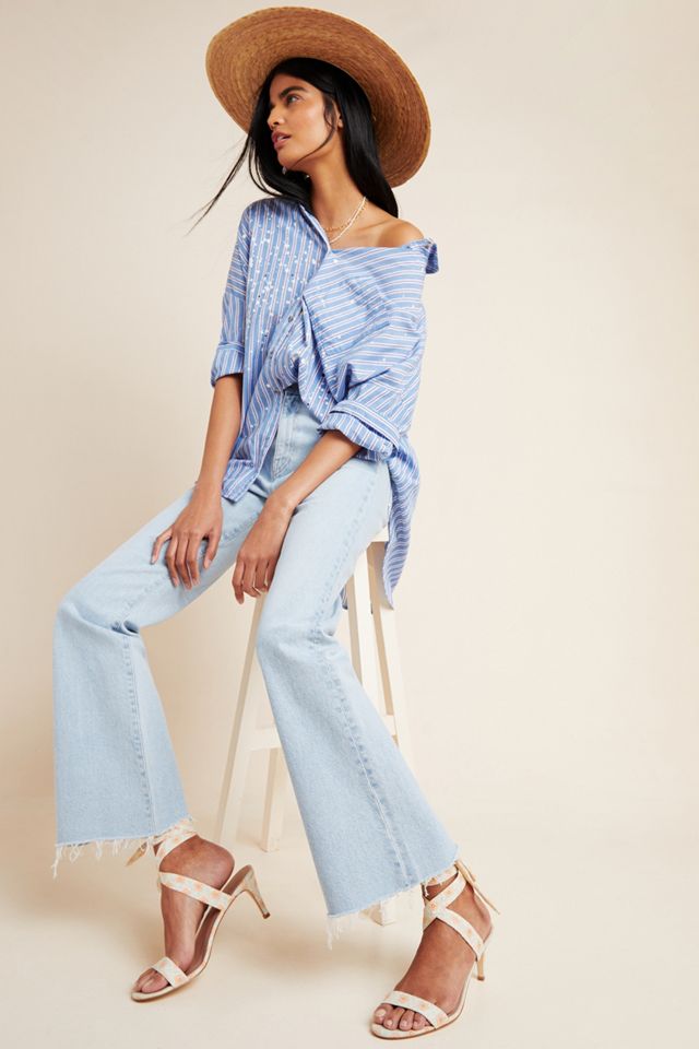 CQY Bliss High-Rise Bootcut Jeans | Anthropologie