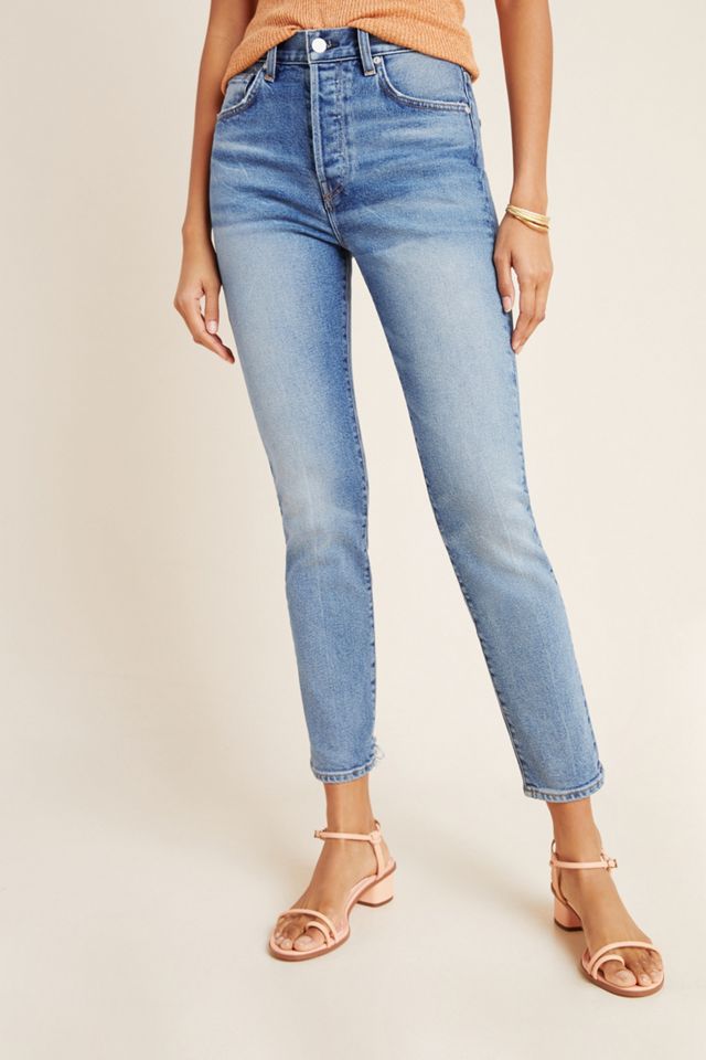 CQY Icon Ultra High-Rise Slim Jeans | Anthropologie