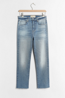 CQY Friend High-Rise Slim Straight Jeans | Anthropologie