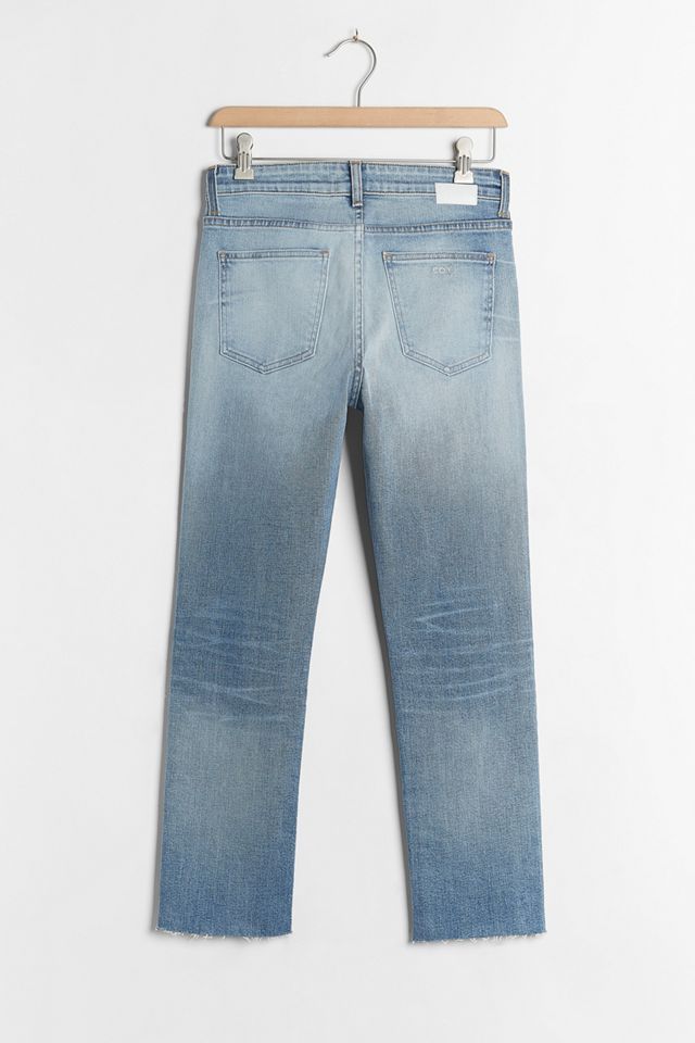 CQY Friend High-Rise Slim Straight Jeans | Anthropologie