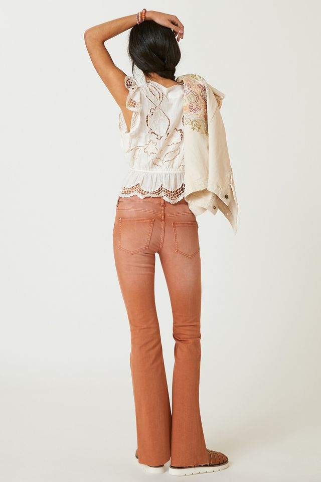 Pilcro The Low-Rise Icon Flare Jeans | Anthropologie
