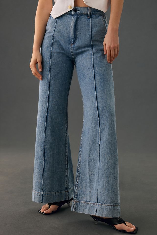 ASKK NY Pintuck Trouser Jeans | Anthropologie