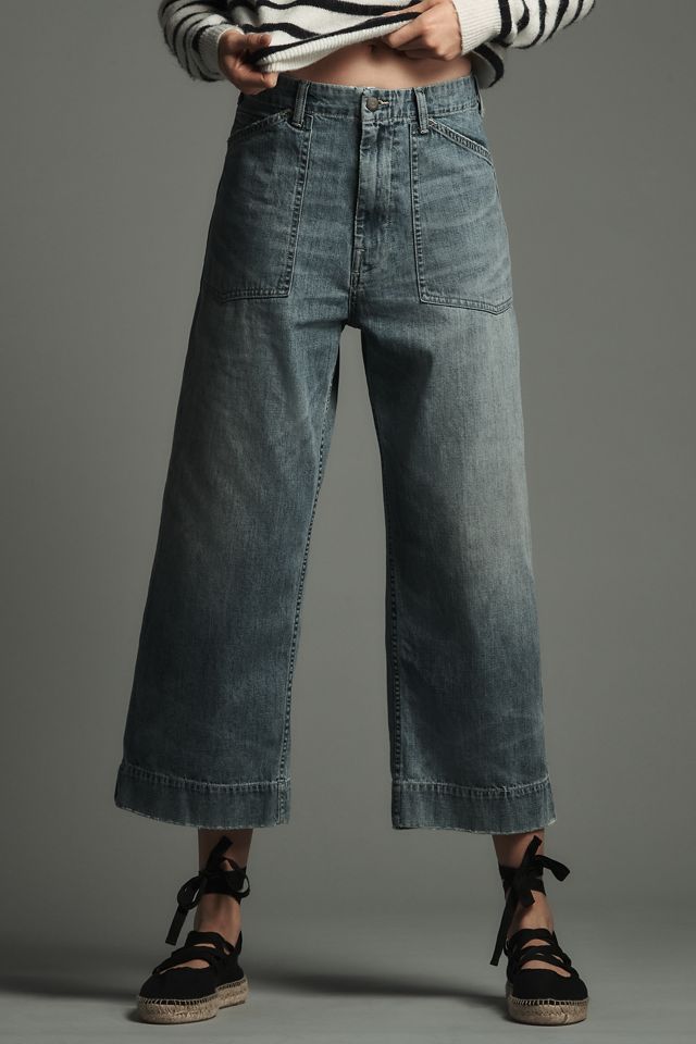 Denimist Georgia Mid-Rise Work Jeans | Anthropologie