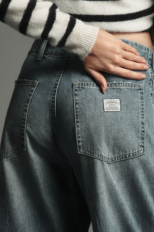 Denimist Georgia Mid-Rise Work Jeans | Anthropologie