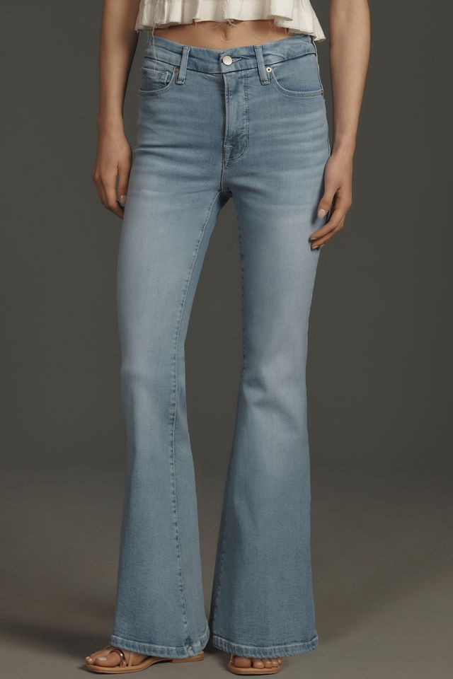 Good American Petite Good Legs Flare Jeans | Anthropologie
