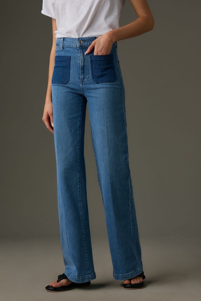 Le Jean Virginia High-Rise Wide-Leg Jeans | Anthropologie