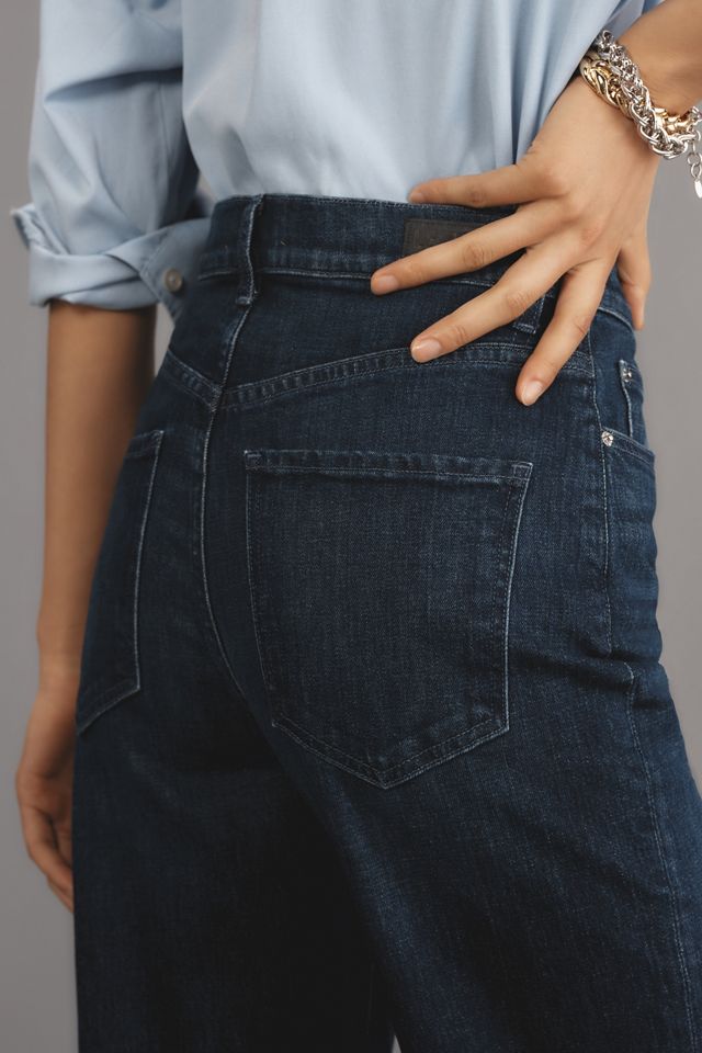 Le Jean Column Trouser High-Rise Jeans | Anthropologie