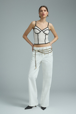 Favorite Daughter Taylor Low-Rise Trouser Jeans | Anthropologie