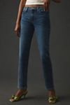 Hudson Nico Mid-Rise Straight-Leg Jeans | Anthropologie