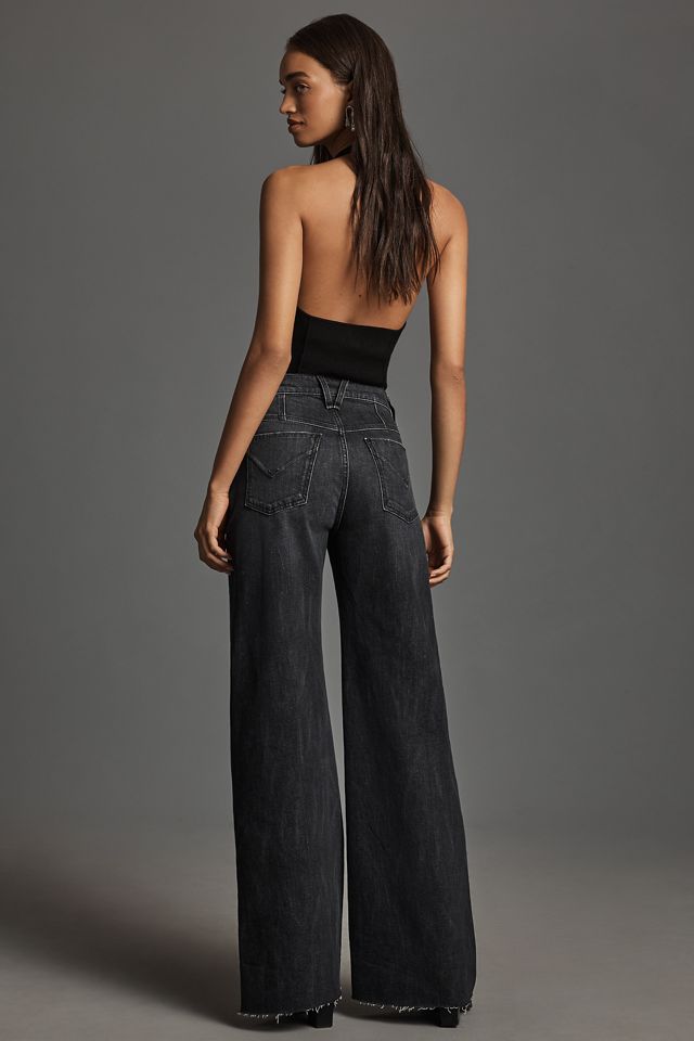 Hudson Jodie High-Rise Wide-Leg Yoke Jeans | Anthropologie