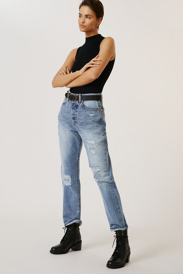 Modern American High-Rise Bancroft Jeans | Anthropologie