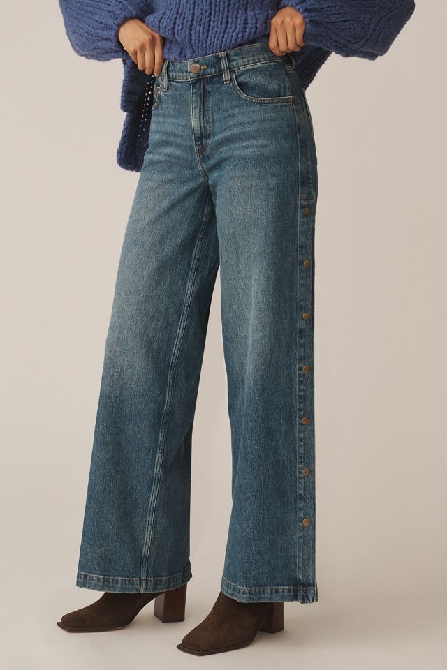 Seventy + Mochi Bay High-Rise Wide-Leg Jeans | Anthropologie