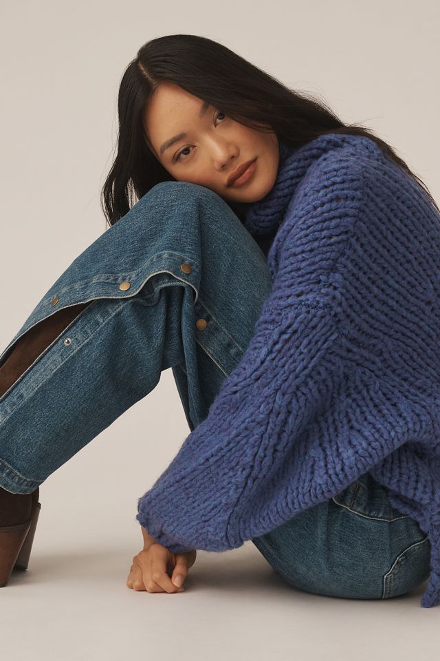 Seventy + Mochi Bay High-Rise Wide-Leg Jeans | Anthropologie