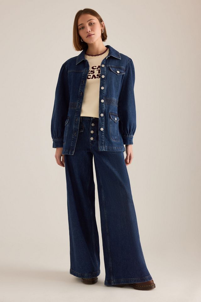 Seventy + Mochi Sadie Wide-Leg Jeans | Anthropologie UK