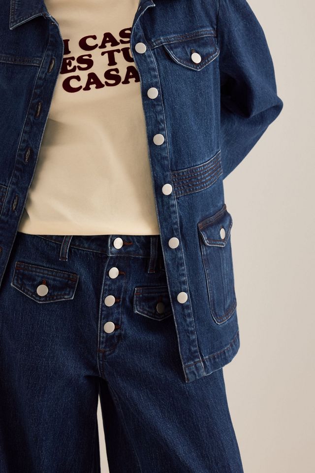 Seventy + Mochi Sadie Wide-Leg Jeans | Anthropologie UK