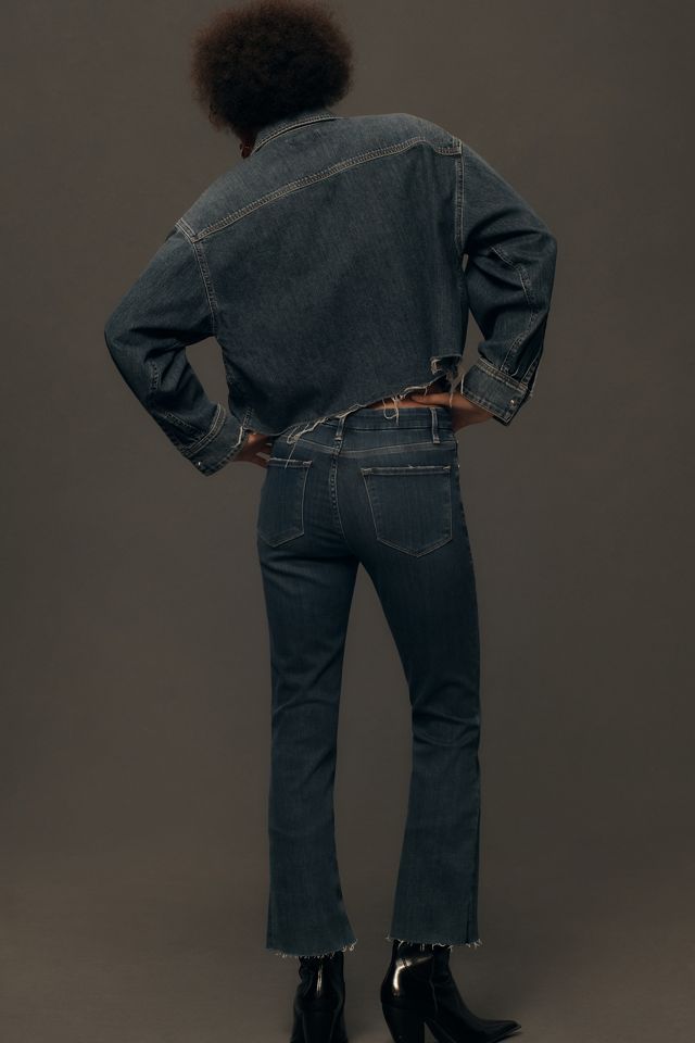 FRAME Le Crop Mini Boot Jeans | Anthropologie