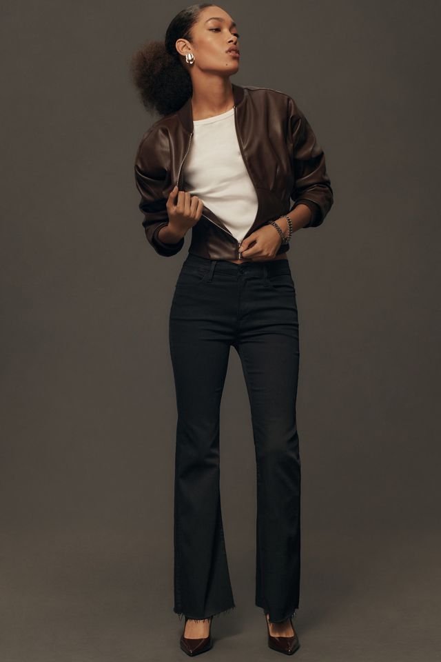 FRAME Le Easy Flare Mid-Rise Jeans | Anthropologie