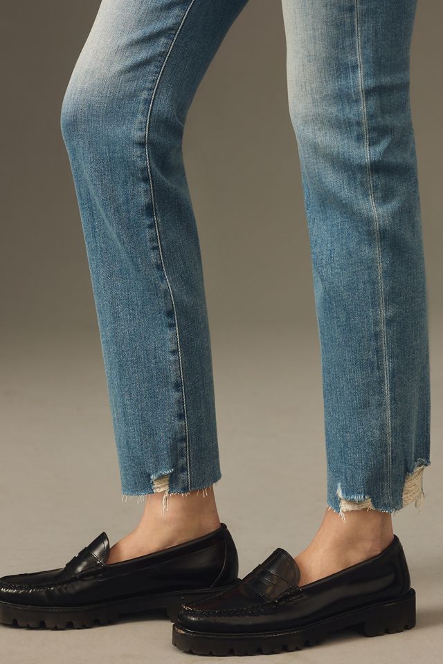 FRAME Le High Straight High-Rise Jeans | Anthropologie