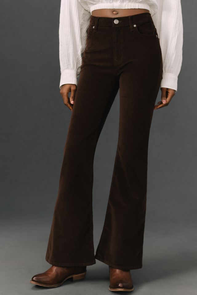 FRAME Le Easy High-Rise Flare Jeans | Anthropologie