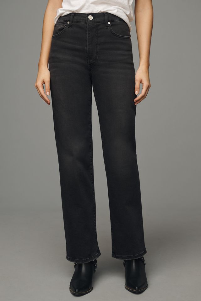 FRAME Le Sleek High-Rise Straight-Leg Jeans | Anthropologie
