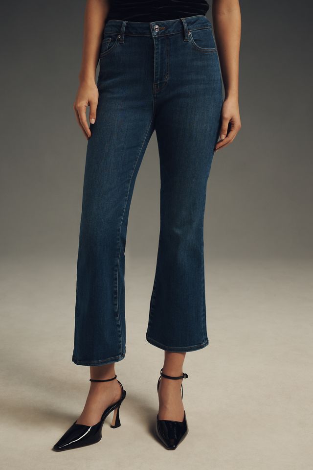 FRAME Le Crop High-Rise Mini Boot Jeans | Anthropologie