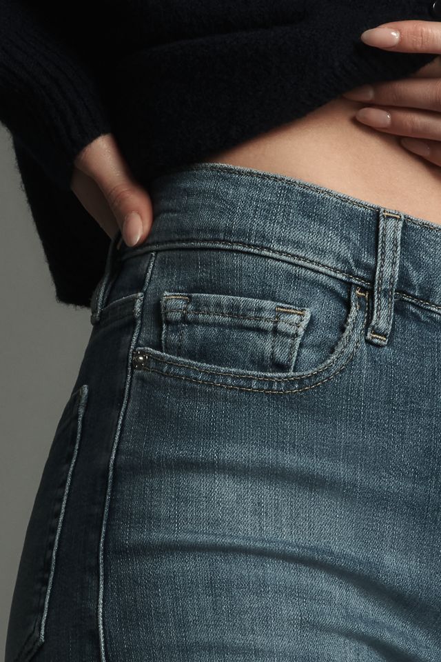 FRAME Le Pixie Petite Slim Palazzo High-Rise Jeans | Anthropologie