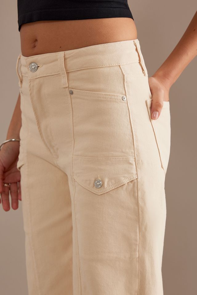 PAIGE Alexis High-Rise Cargo Jeans | Anthropologie UK