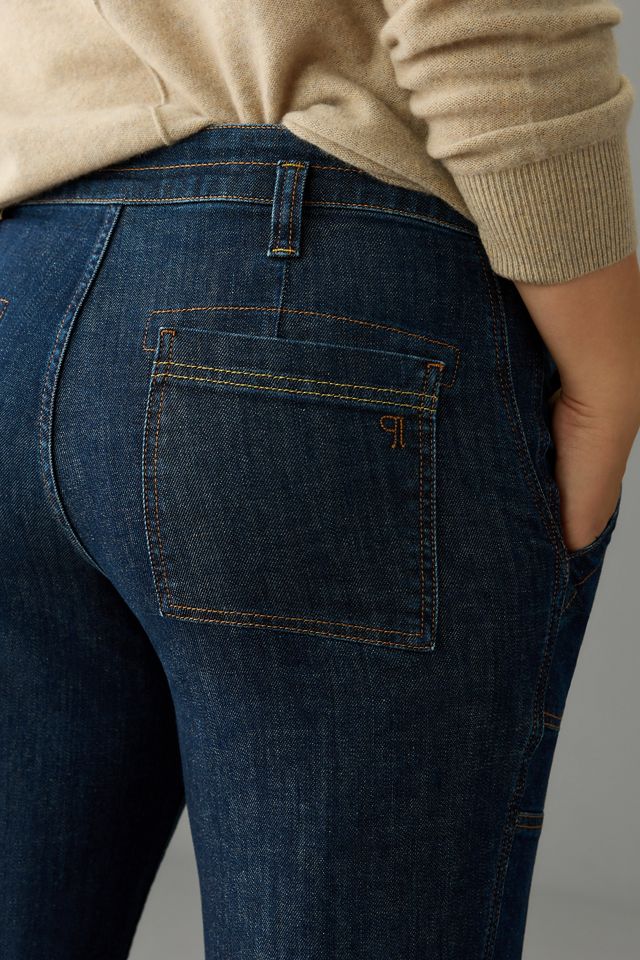 The Wanderer Polished Relaxed-Leg Jeans by Pilcro | Anthropologie