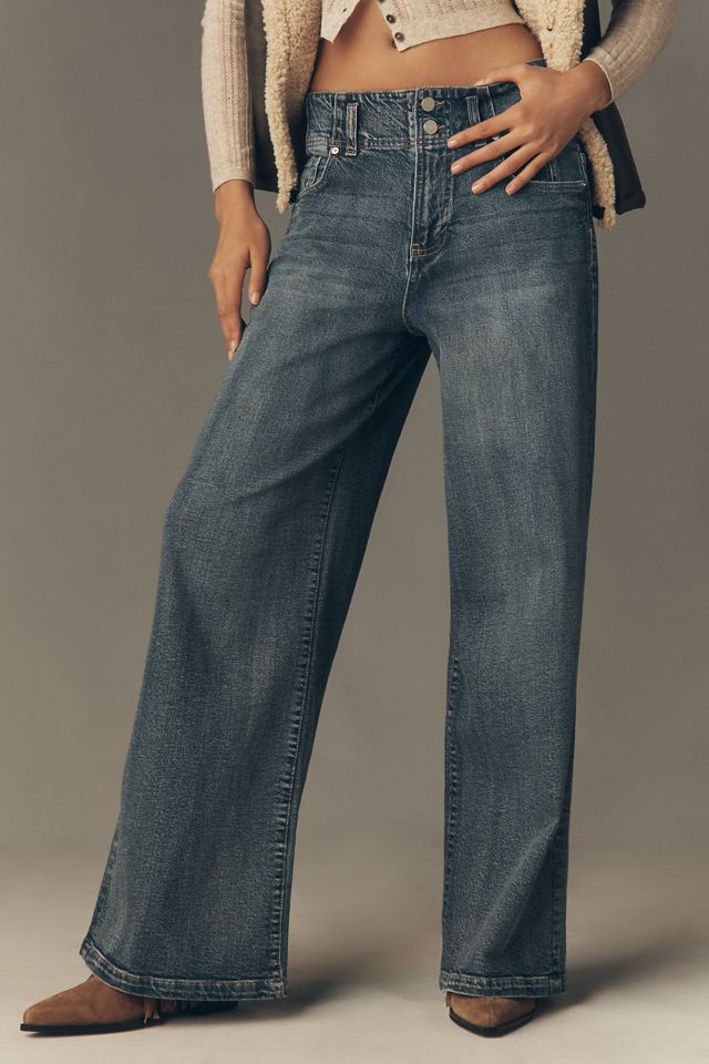 Habitual Easton High-Rise Wide-Leg Jeans | Anthropologie