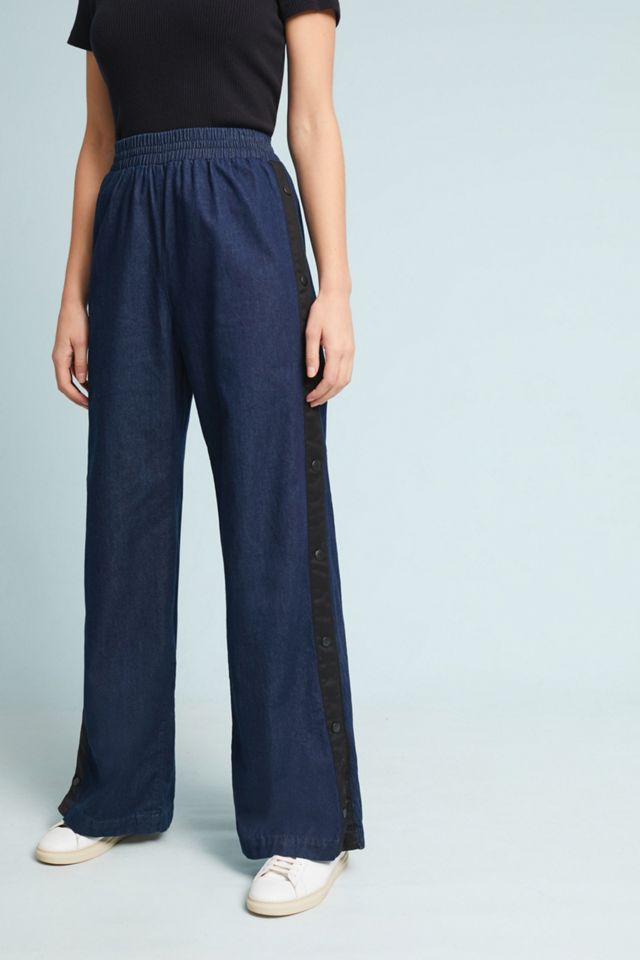 3x1 Snap-Off Track Jeans | Anthropologie