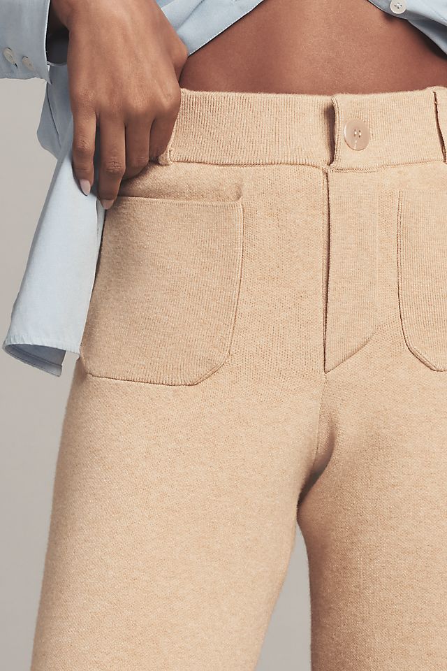 The Colette Cropped Wide-Leg Pants by Maeve: Sweater Edition The Colette Cropped Wide-Leg Pants by Maeve: Sweater Edition