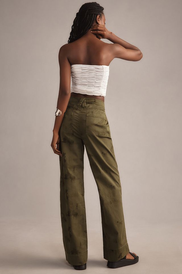 Marrakech Darilyn Stretch Twill Camo Pants | Anthropologie