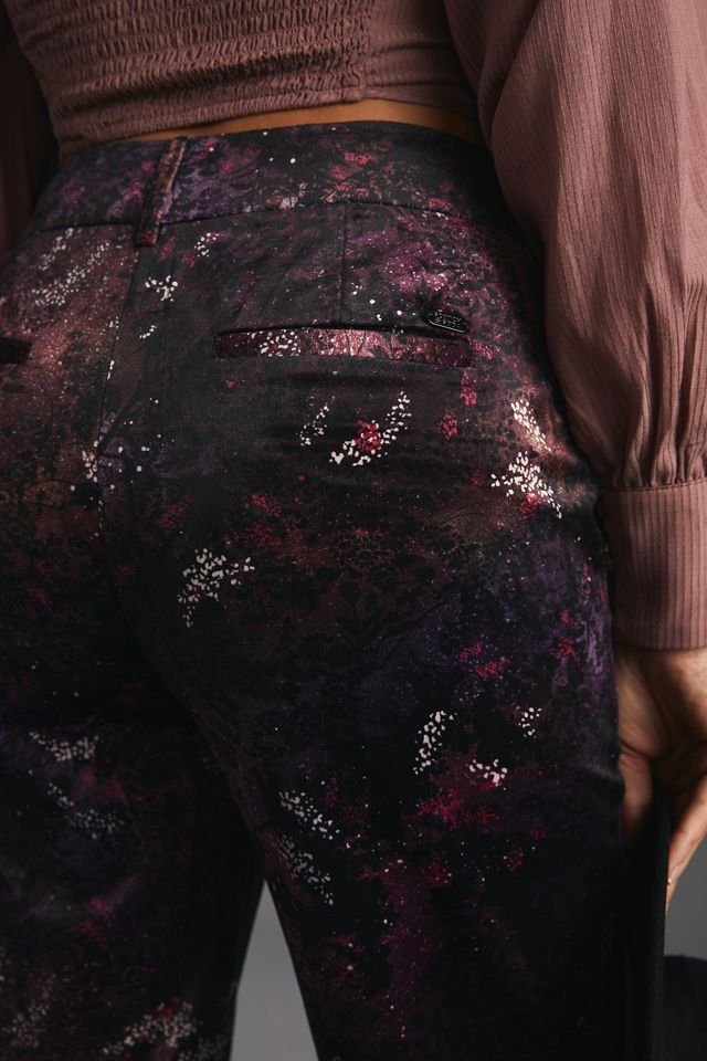 Scotch & Soda Velvet Flare Trousers | Anthropologie