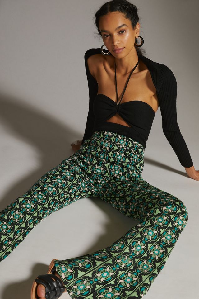 Maeve Kick-Flare Trousers | Anthropologie UK