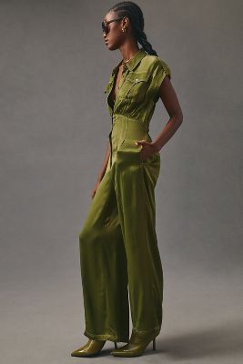 By Anthropologie Open-Back Boiler Suit | Anthropologie UK