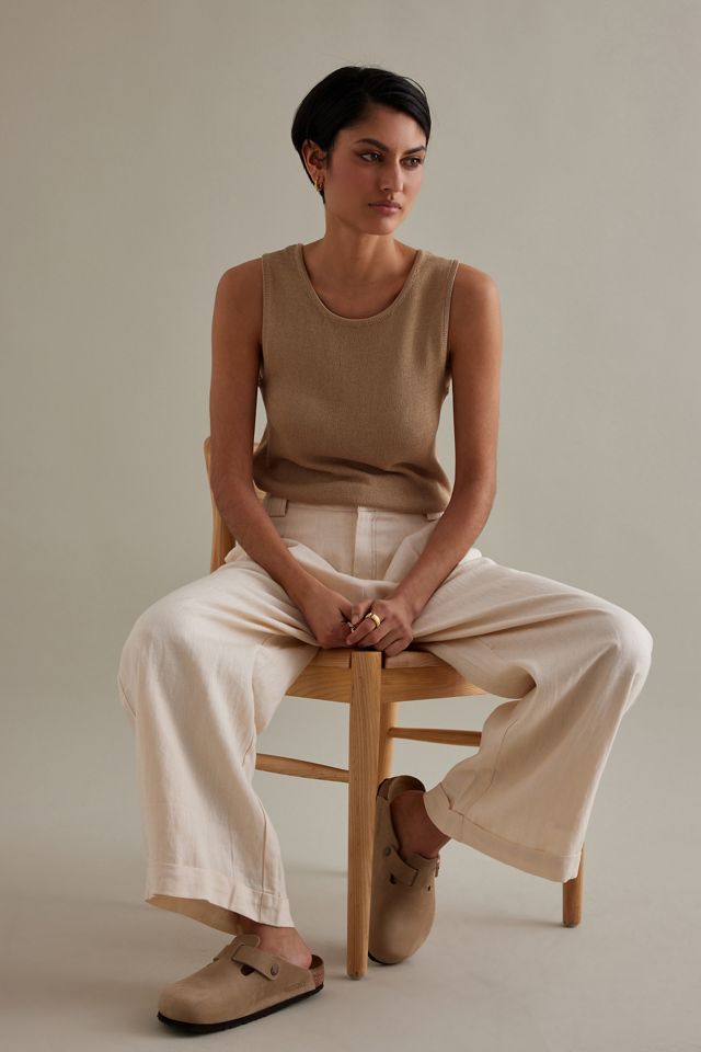Sancia The Fia Linen Trousers | Anthropologie UK