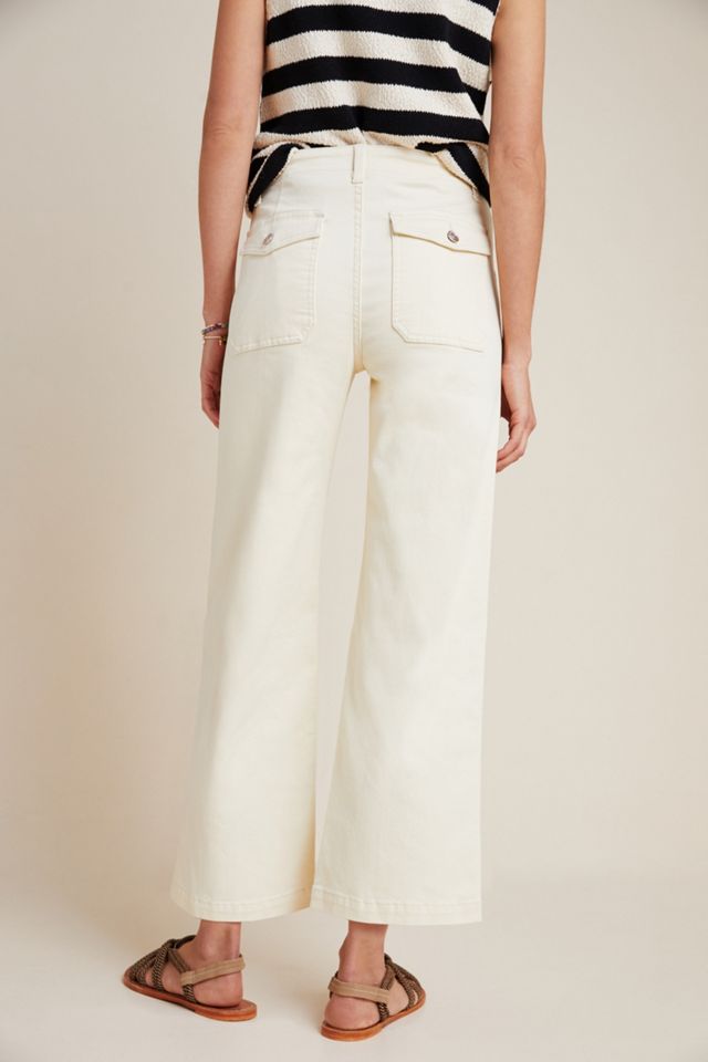 Anja Twill Carpenter Pants | Anthropologie